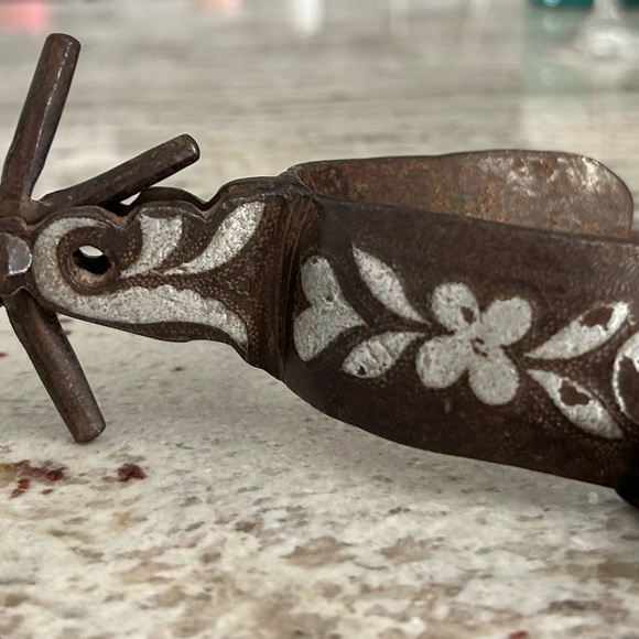 Accents | Antique Silver And Iron Spur | Poshmark